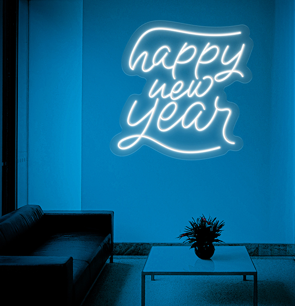 Buy Happy New Year Neon Sign | NeonChamp